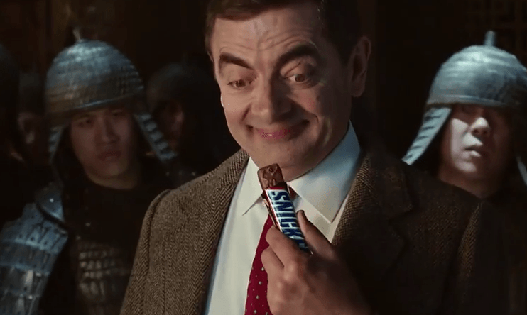 Snickers Enrol Mr Bean For New Advert, He Doesn’t Disappoint